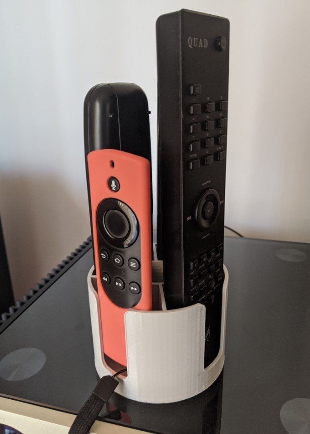 Remote Control Caddy and Pen Holder by Andrew Armstrong | Download free ...