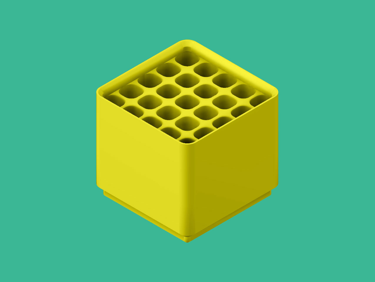 Gridfinity ¼" router bit holder (3 sizes) by Matt Mellor | Download ...