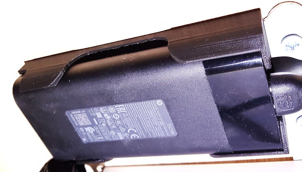 HP 150W charger power adapter supply hanger holder by Osfald | Download ...
