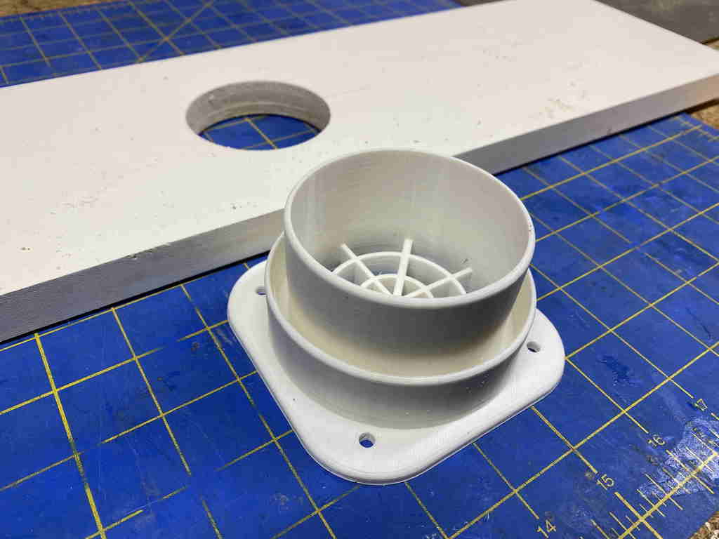 SnapMaker Enclosure Hose Connector by S.Goelzer | Download free STL ...