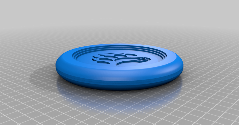 Disk from VEX Spinup Game by S.Goelzer | Download free STL model ...