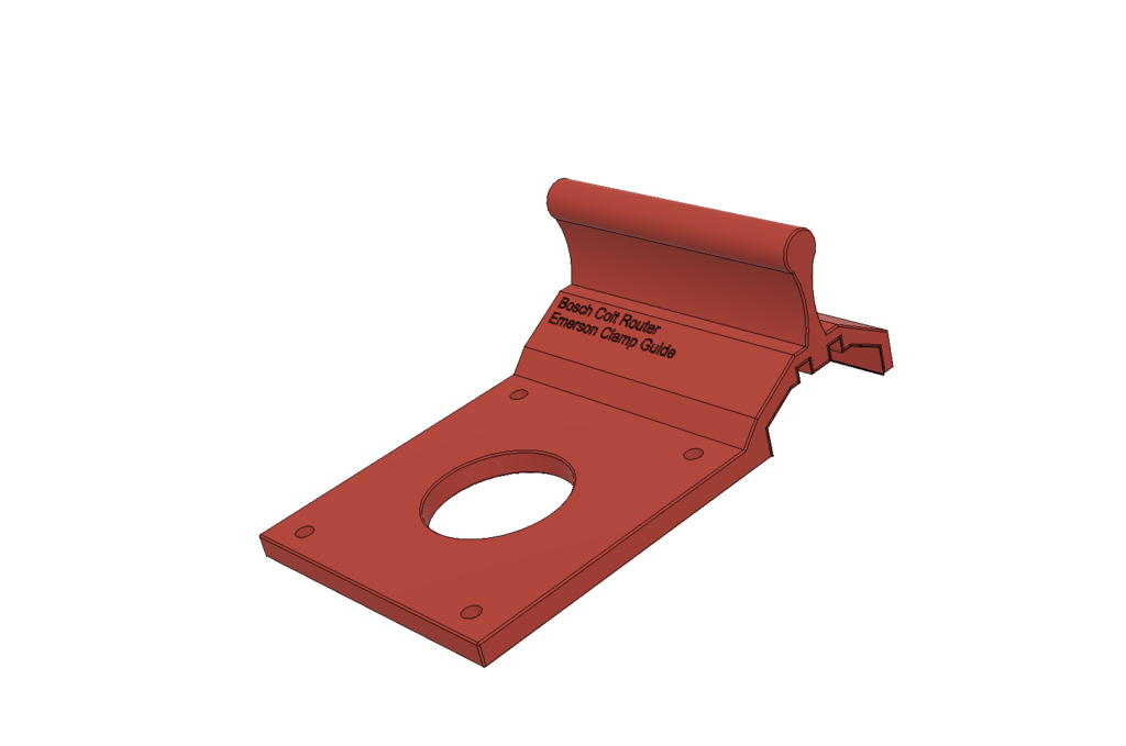 Bosch Colt Router Sled to Emerson Clamp Guide by S.Goelzer | Download ...