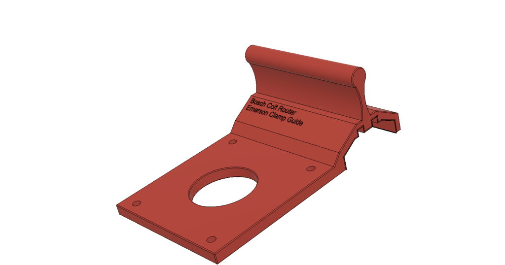 Bosch Colt Router Sled to Emerson Clamp Guide by S.Goelzer | Download ...