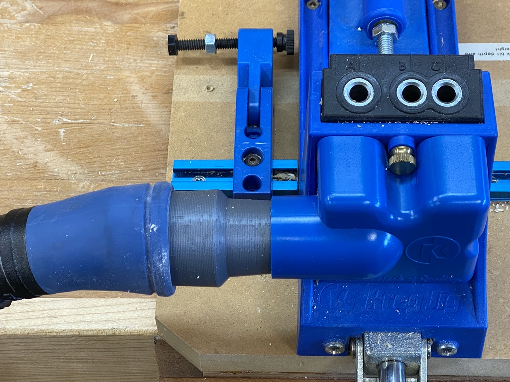 Hose Connector: Rockler to Kreg Pocket Hole Jig by S.Goelzer | Download ...