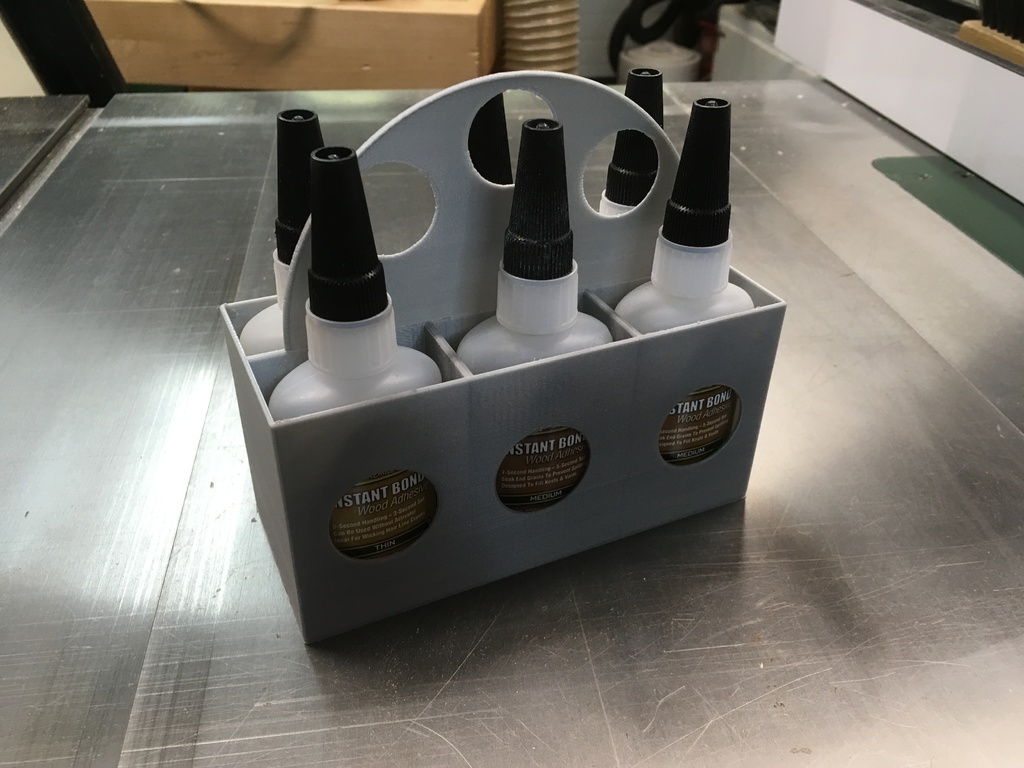 Cyanoacrylate Glue Caddy by S.Goelzer | Download free STL model ...