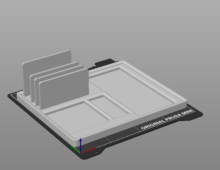 Desk Tray Organizer by Elyes | Download free STL model | Printables.com