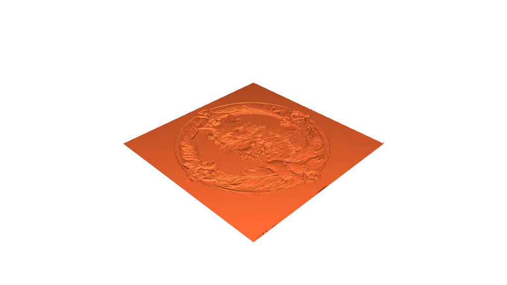 Cat Relief Cameo (Filament Painting) by markury | Download free STL ...