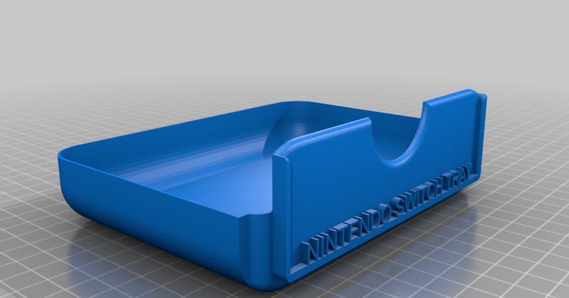 Nintendo Switch tray by Codacmoment | Download free STL model ...