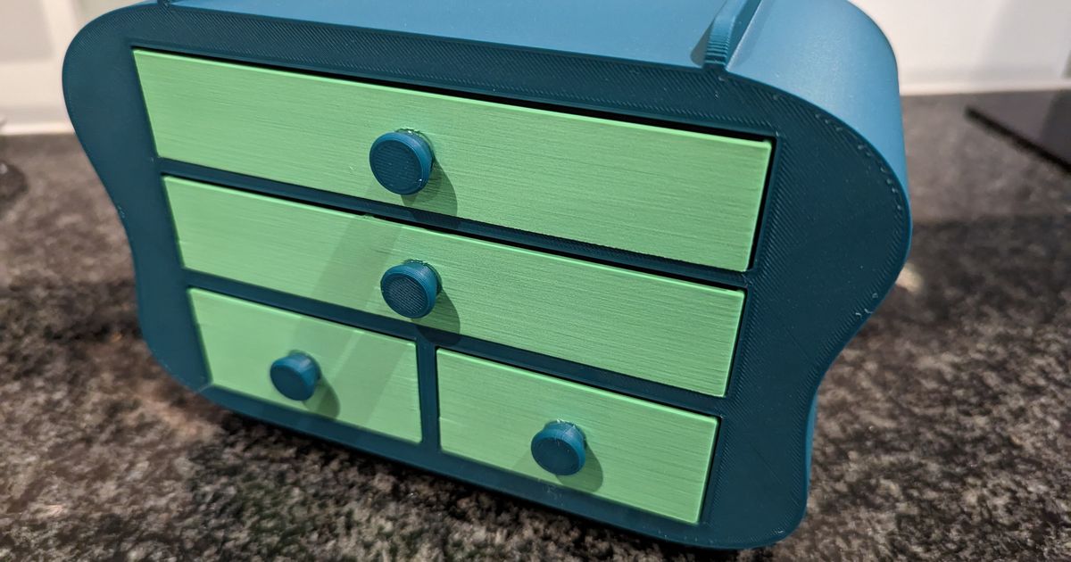 Trinket/Jewellery Drawers by MrObvious | Download free STL model ...