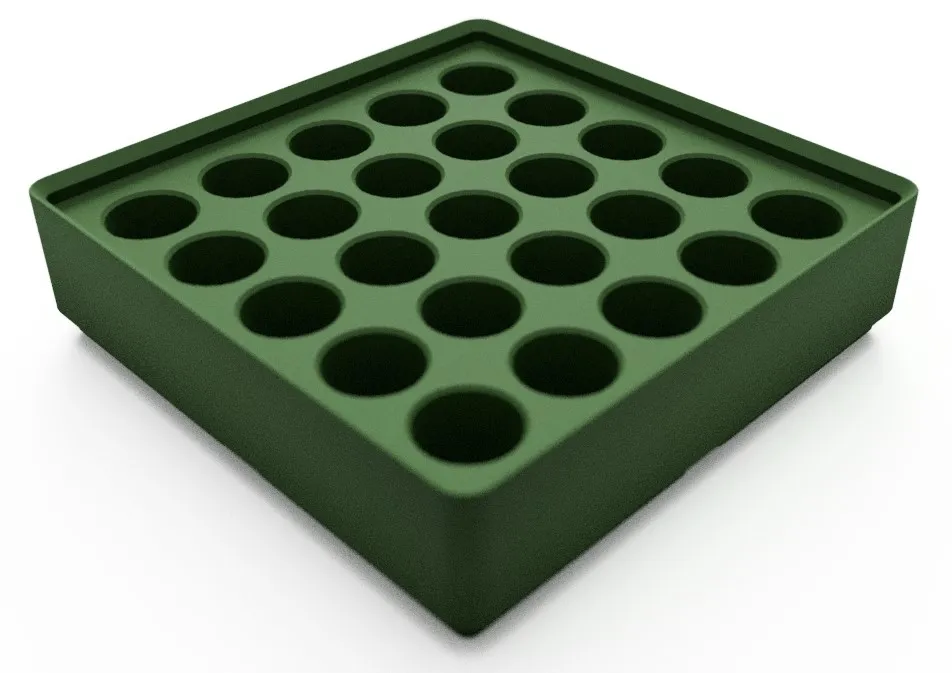 Gridfinity ER11 Collet Tray by lo-tek-hi-life | Download free STL model ...