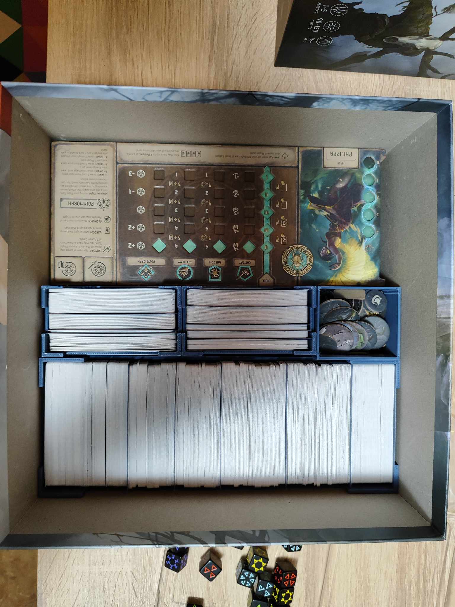 The witcher old world deluxe box organizer + all expansions by ...