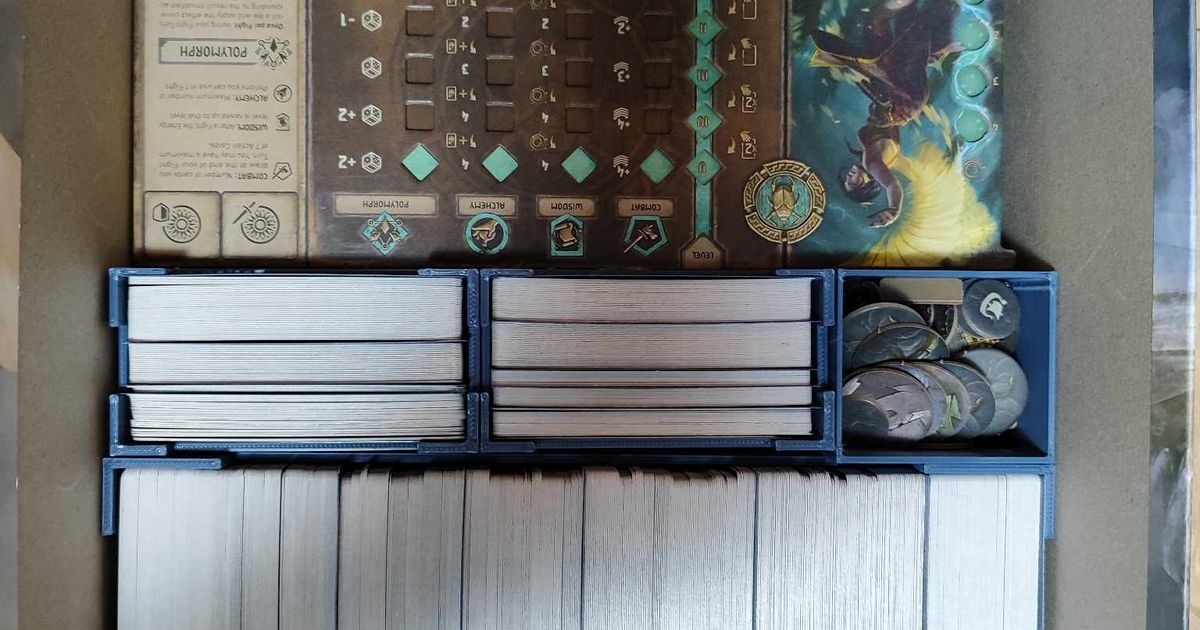 The witcher old world deluxe box organizer + all expansions by ...