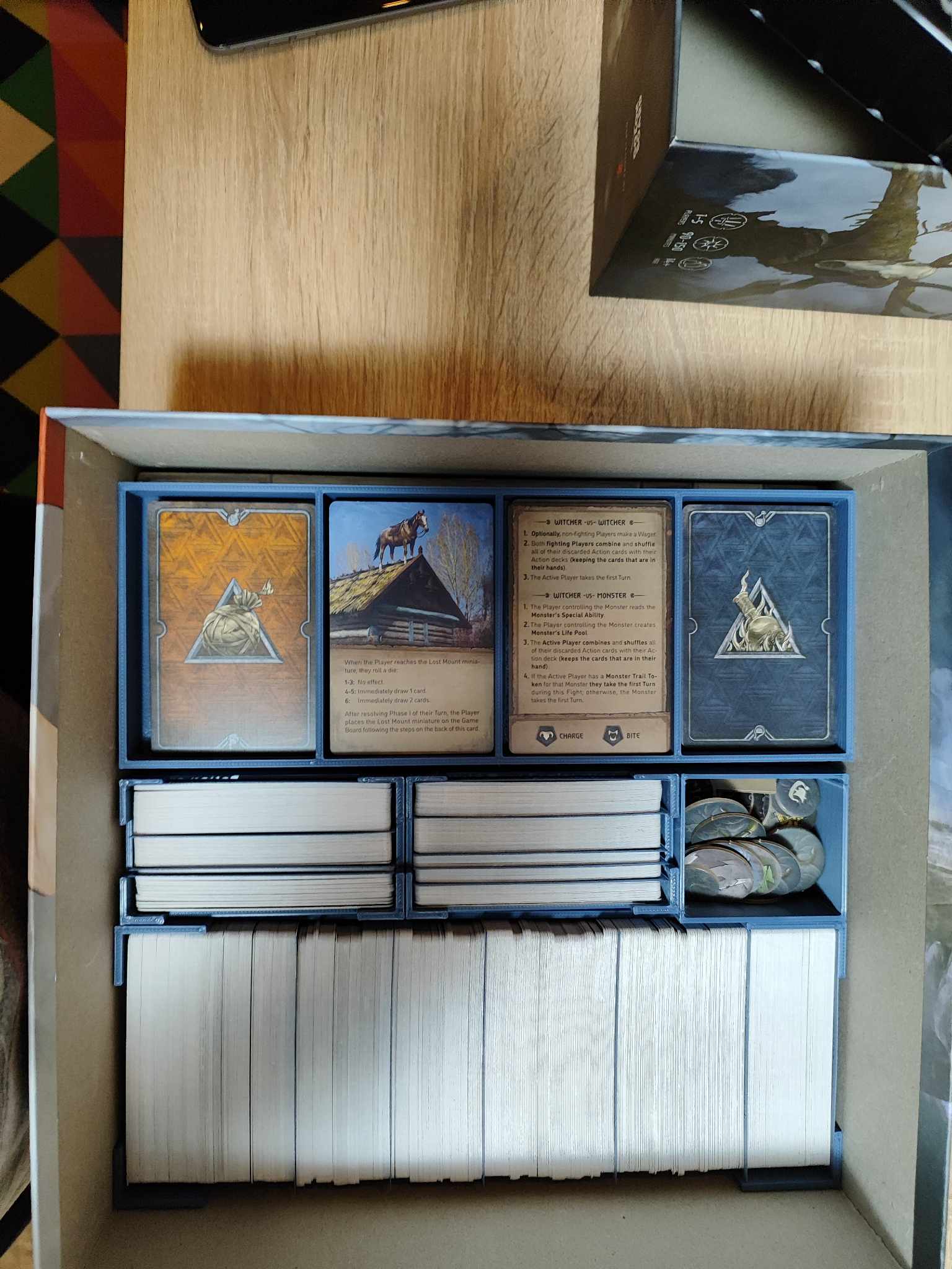 The witcher old world deluxe box organizer + all expansions by ...