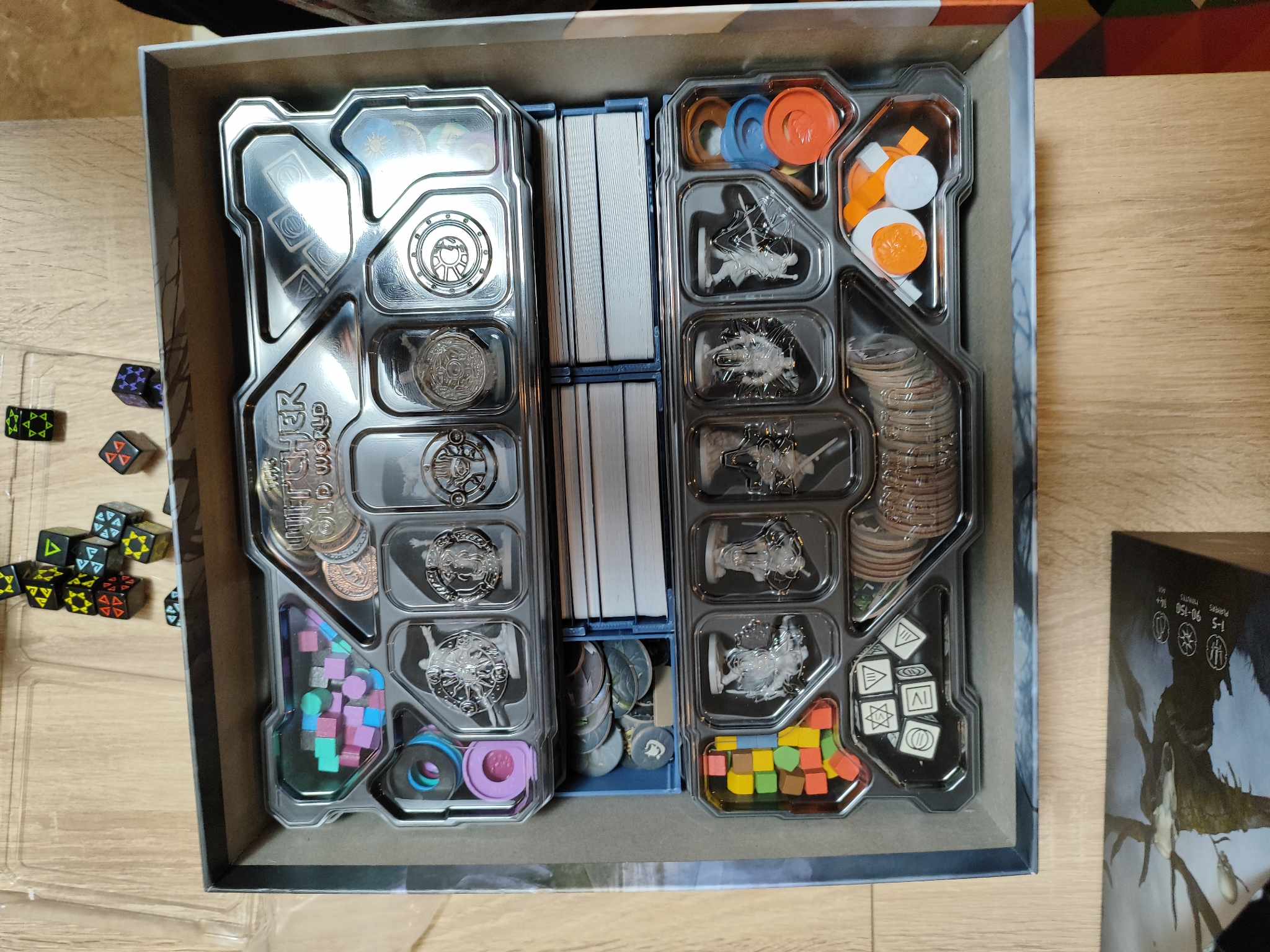 The witcher old world deluxe box organizer + all expansions by ...