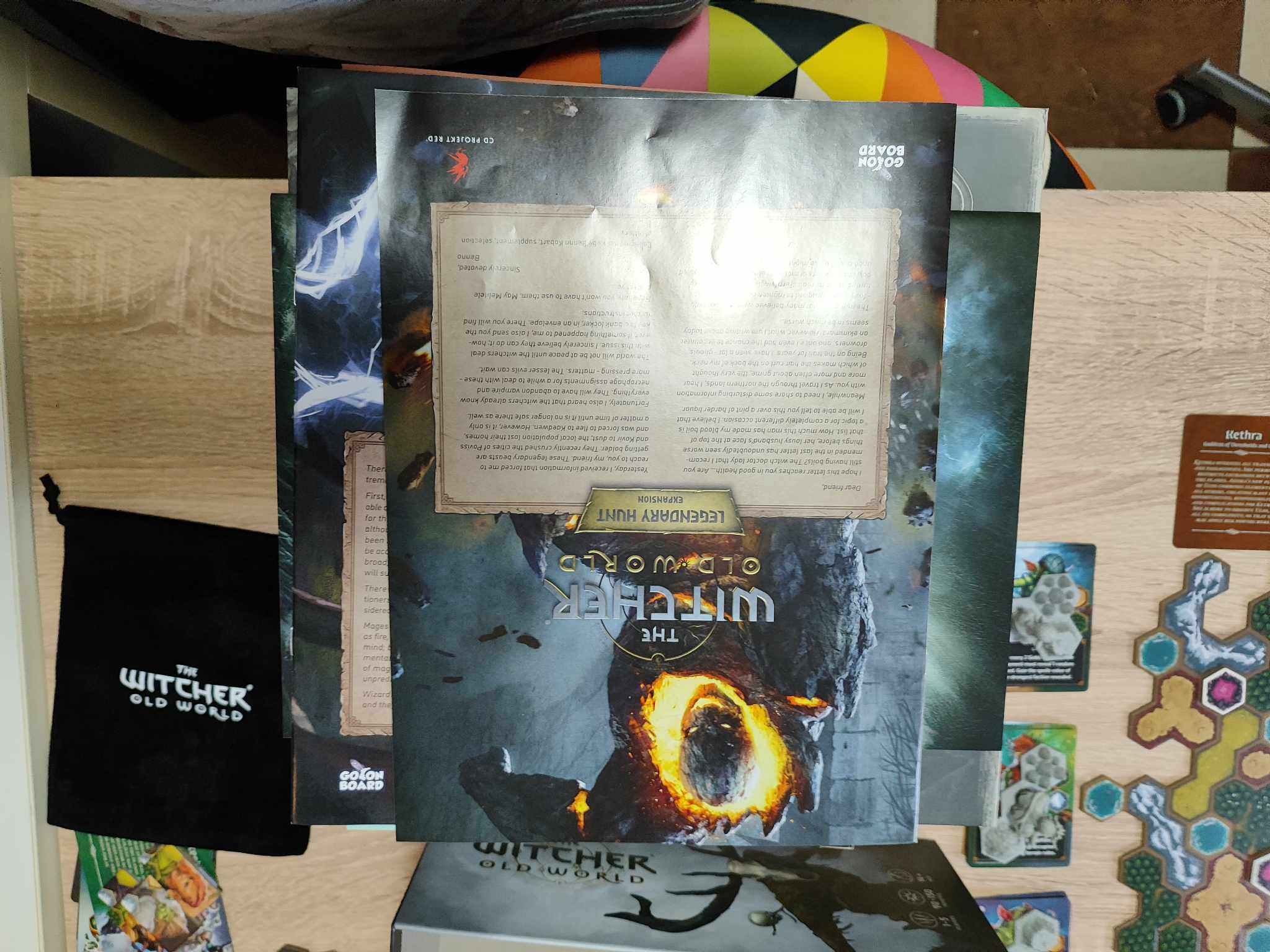 The witcher old world deluxe box organizer + all expansions by ...