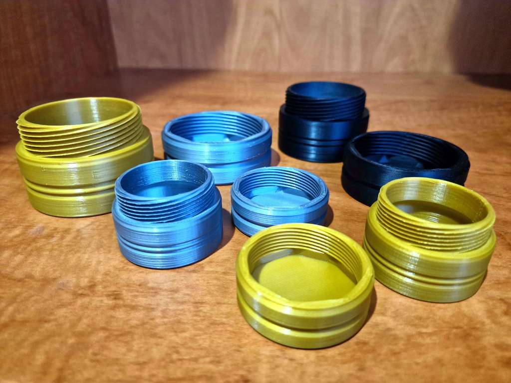Screw cap box by DiegoPastrana | Download free STL model | Printables.com