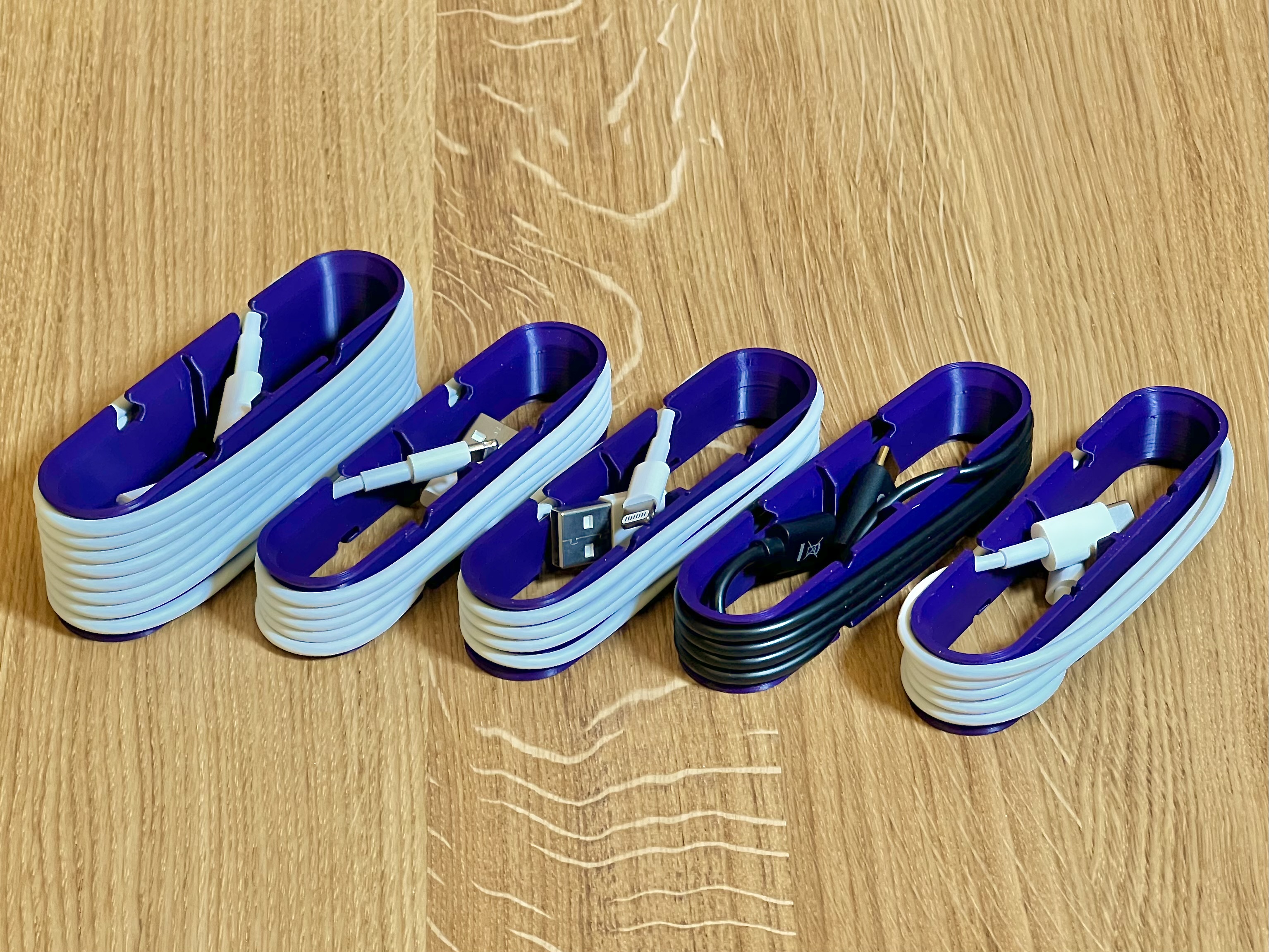 Cable Tidy Spool, for ⌀3.5mm Cables, 115 Sizes by Metikumi | Download ...