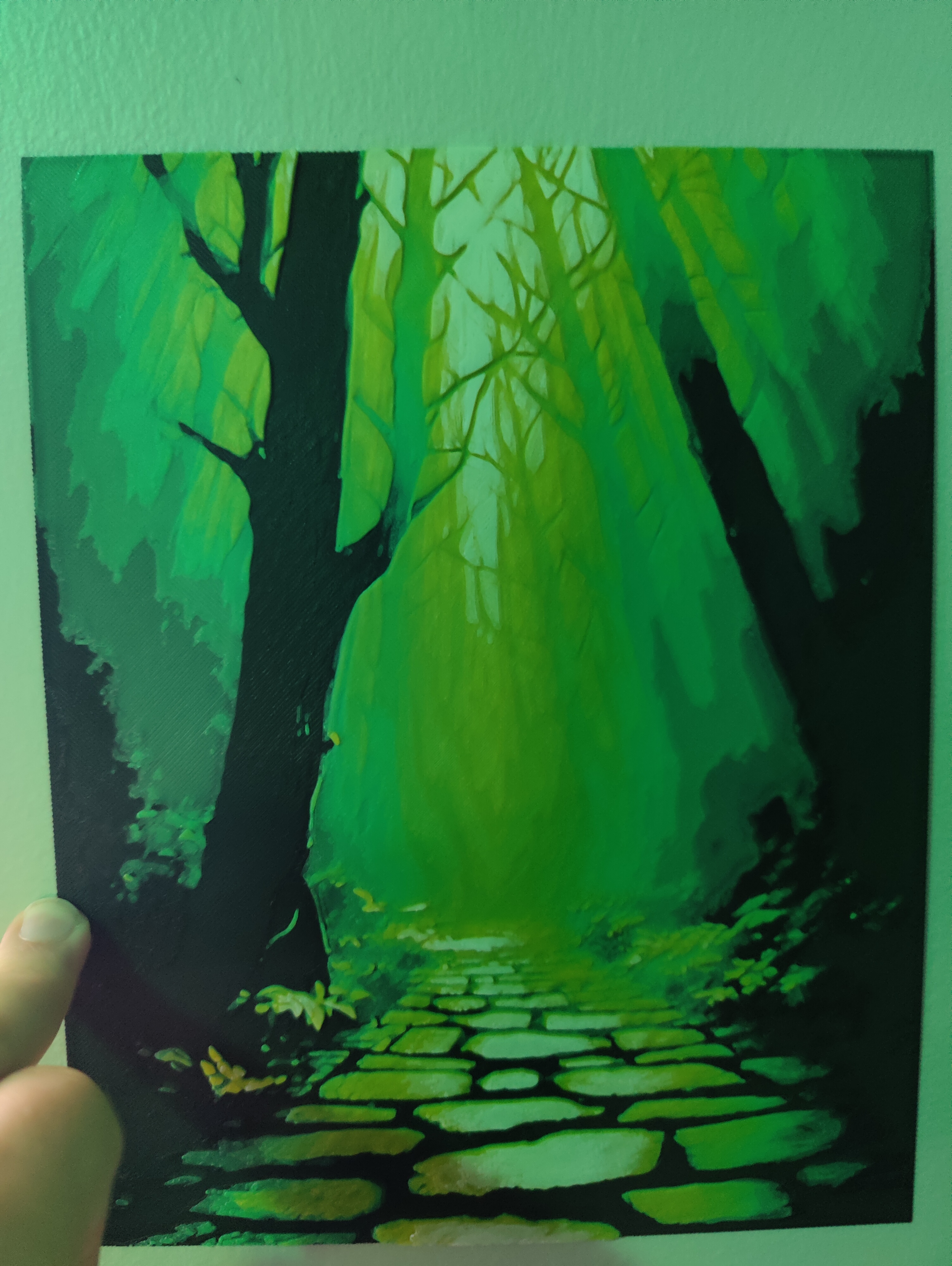 HueForge Forest Path by Snakegreen88 | Download free STL model ...