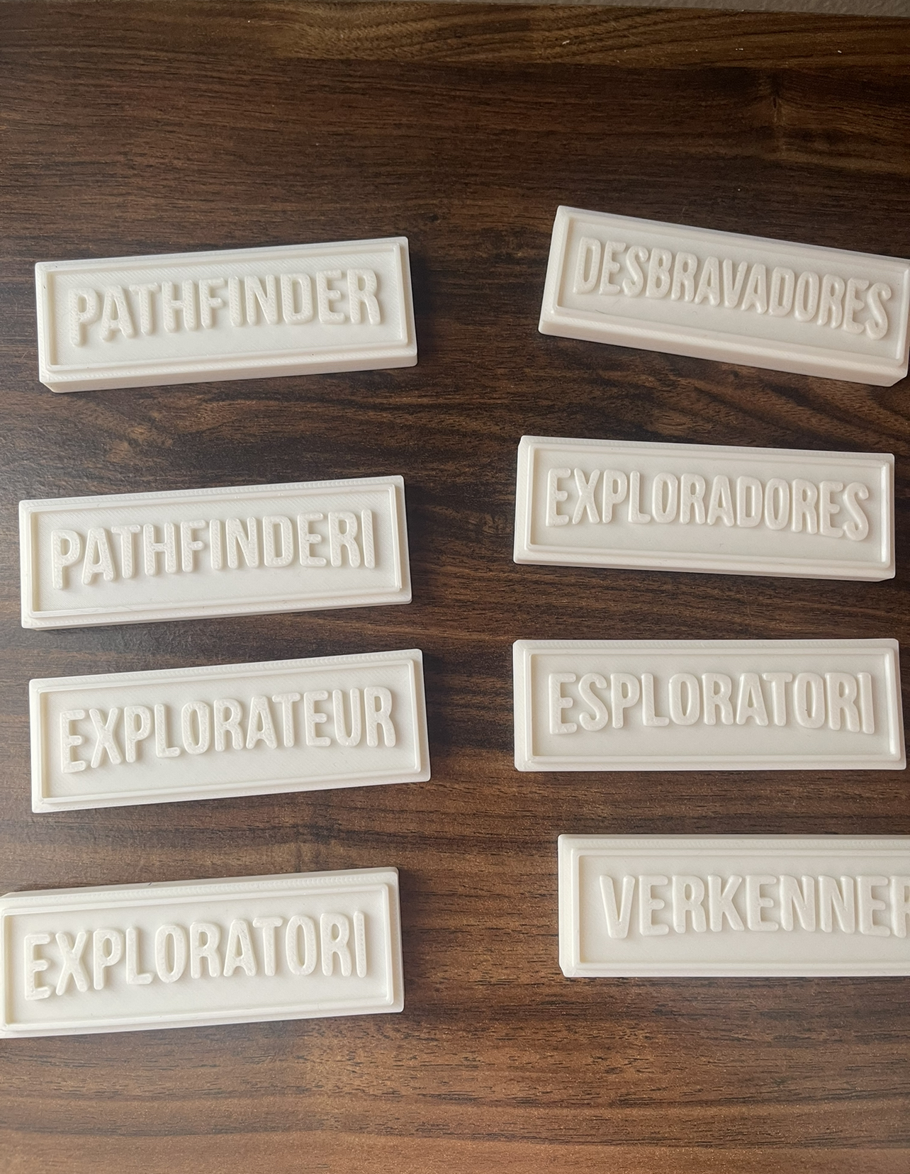 Pathfinder Plate using Netfont by PathfinderStrong | Download free STL ...