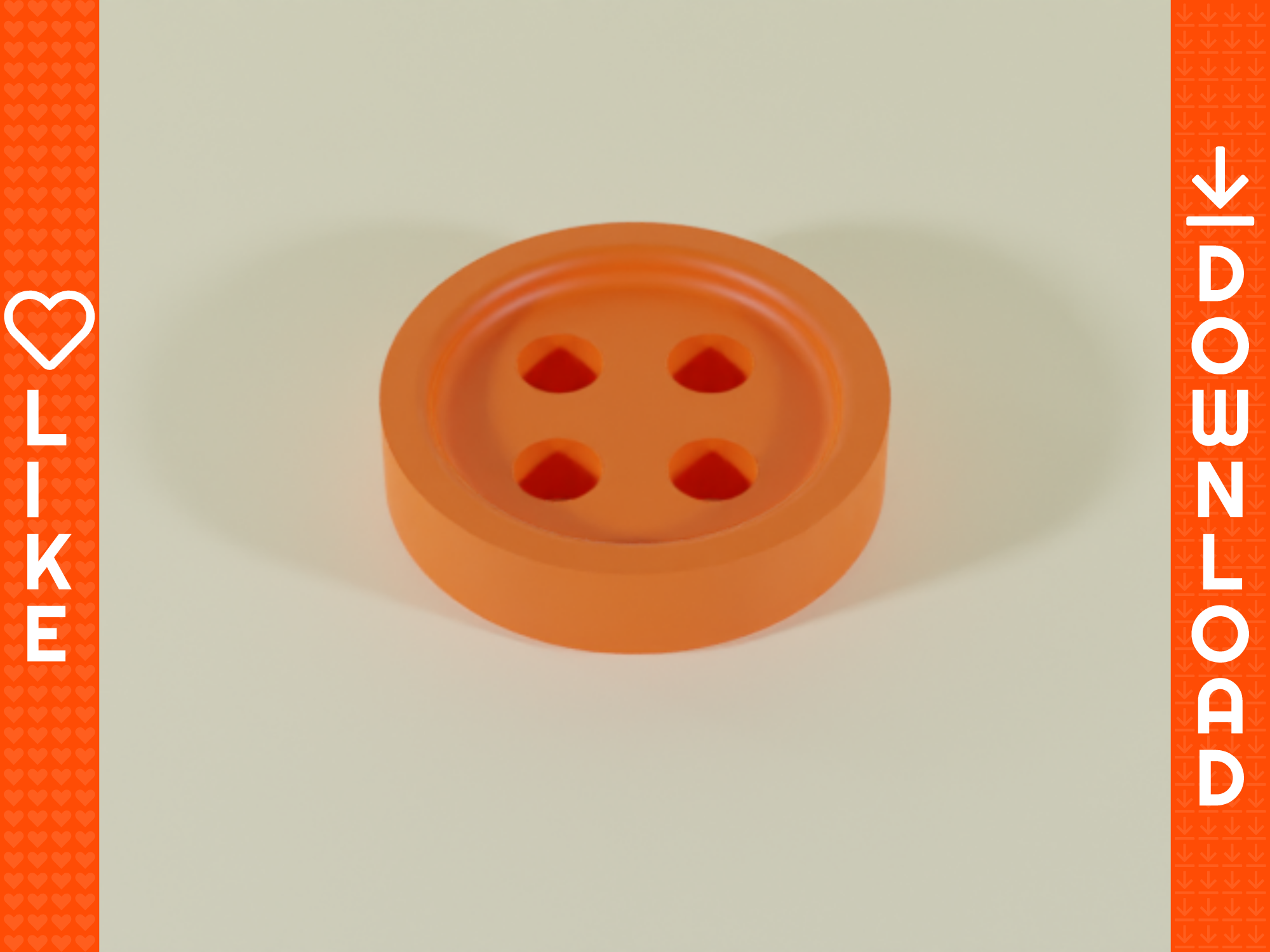 Shirt Button by Gabriel | Download free STL model | Printables.com