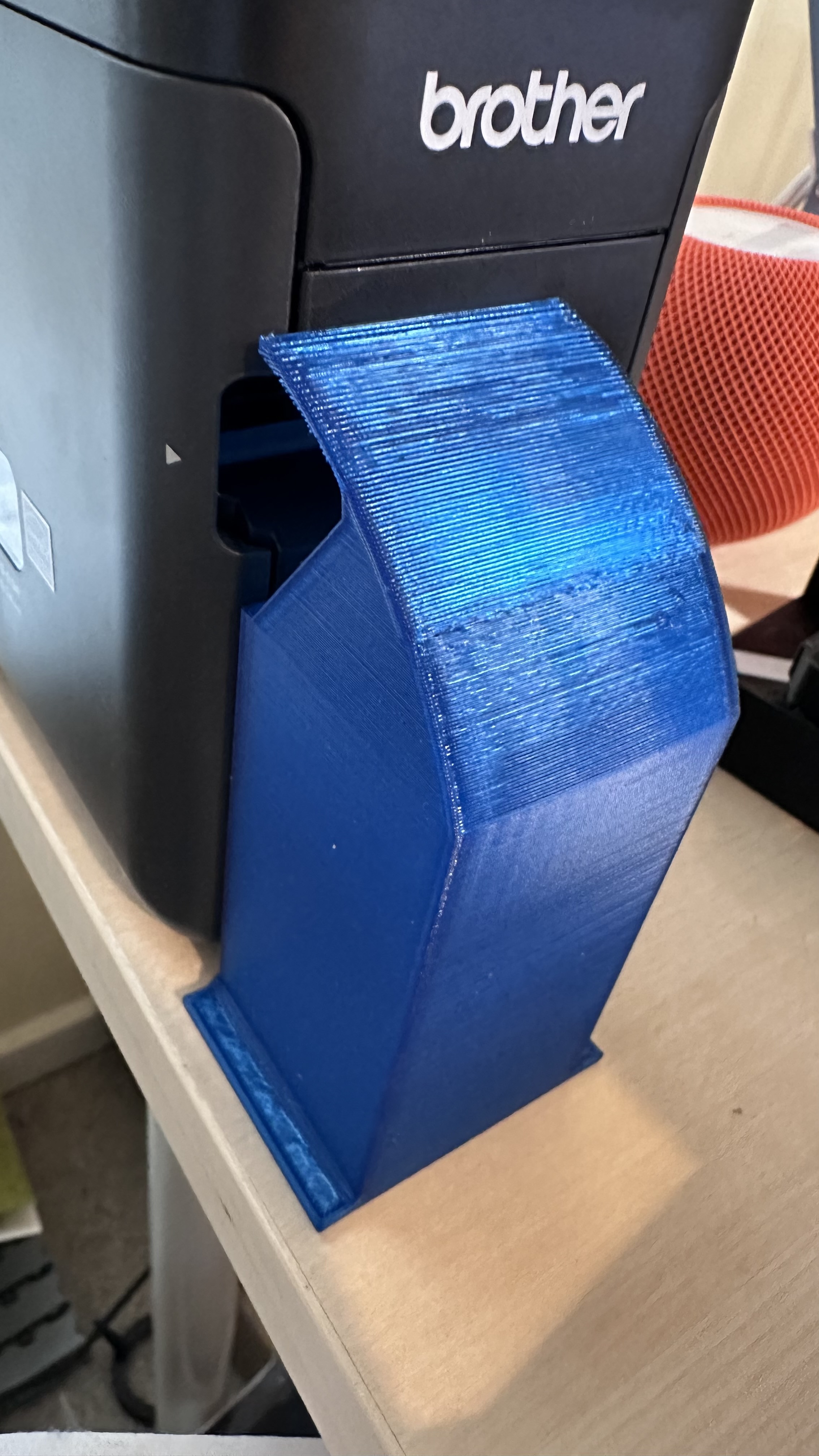 Label catcher for Brother PT-750W by petrilli | Download free STL model ...