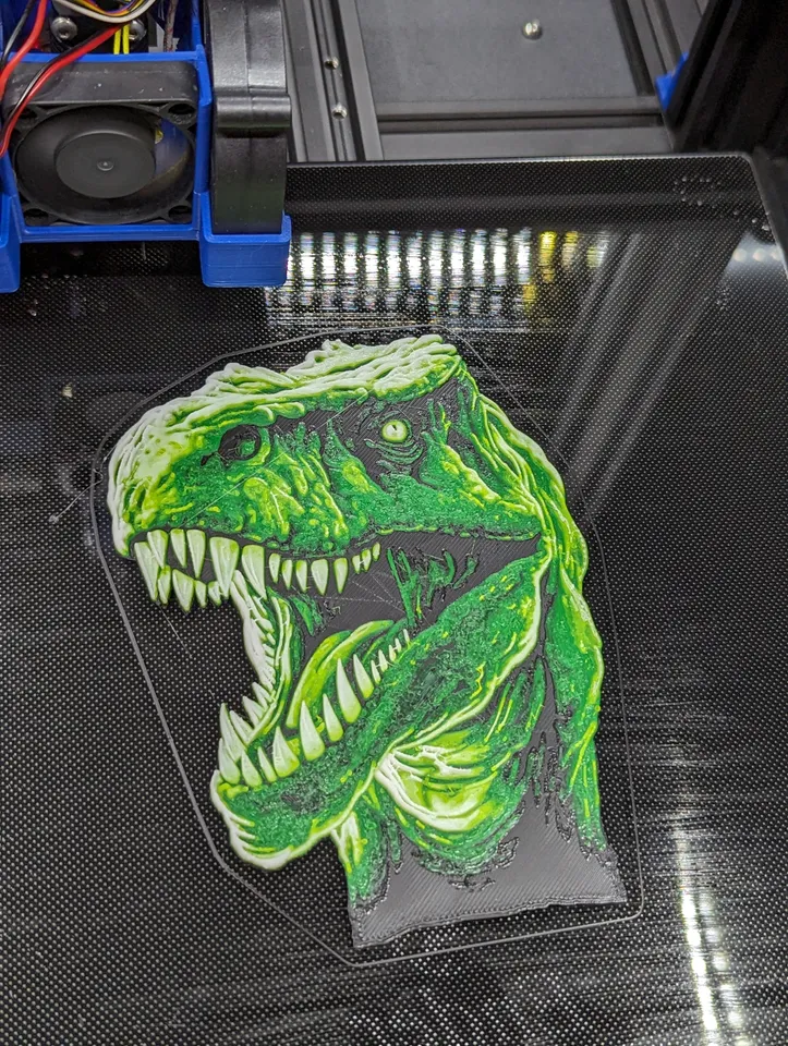 HueForge T-Rex by Nate | Download free STL model | Printables.com