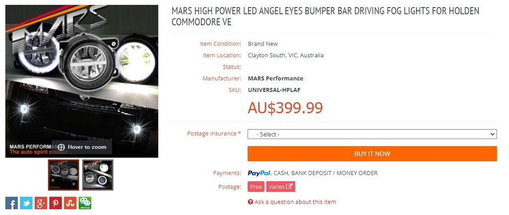 Pontiac G8 Halo Fog Light Bracket by Josh Laurie | Download free STL ...