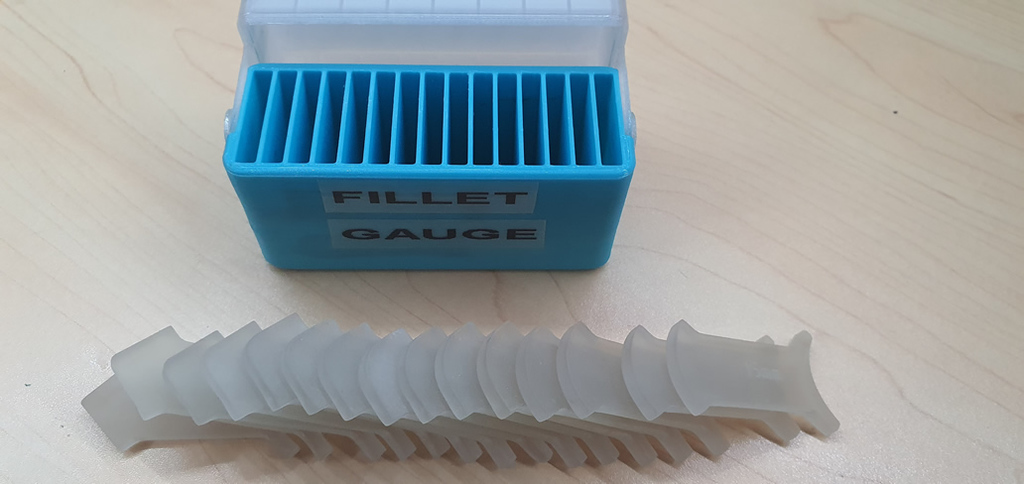 Fillet/Radius & Chamfer Gauge by Josh Laurie | Download free STL model ...