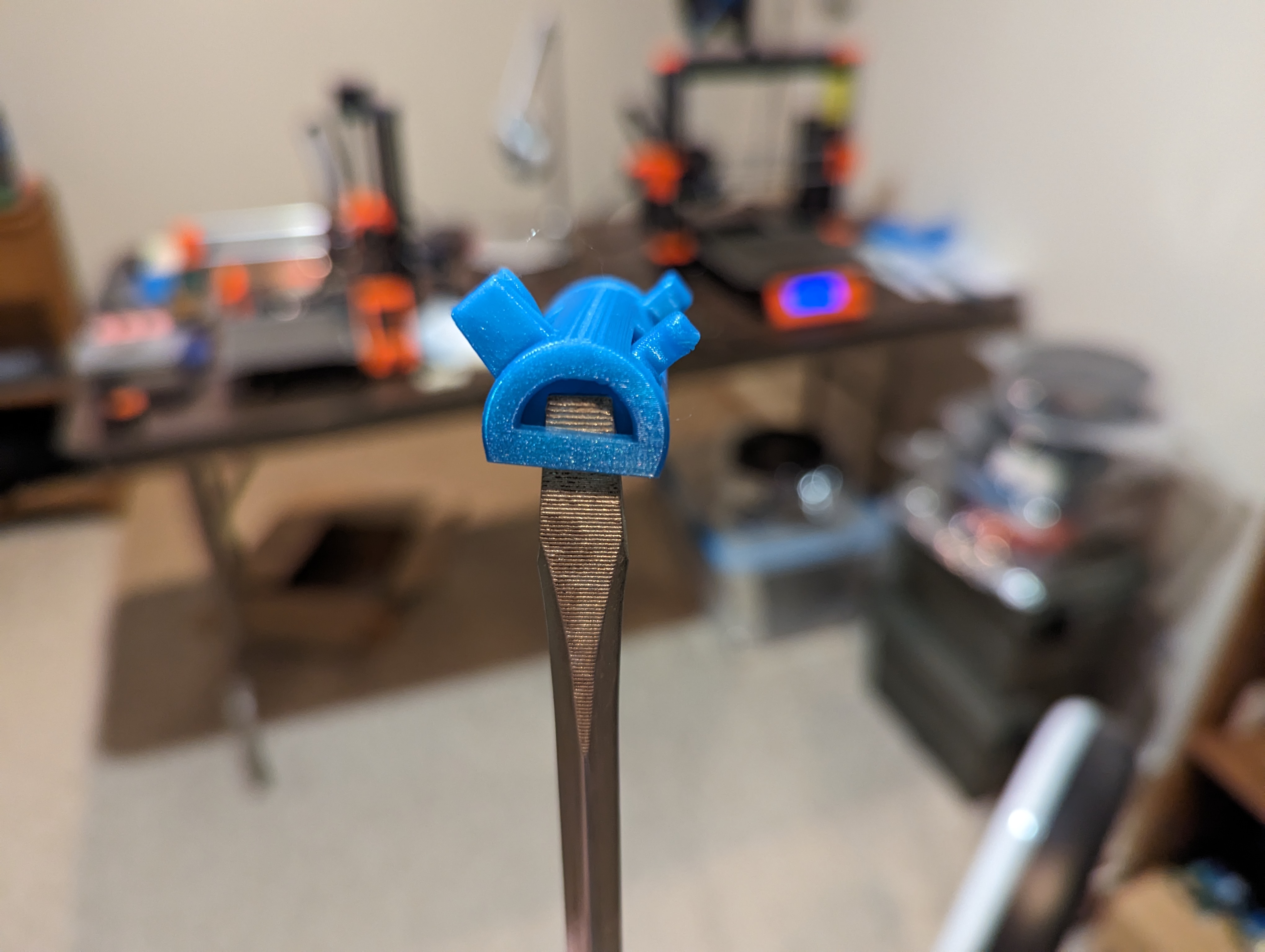 Spreader Clamp - Filament Spool Clamp, print-in-place by burtronix ...