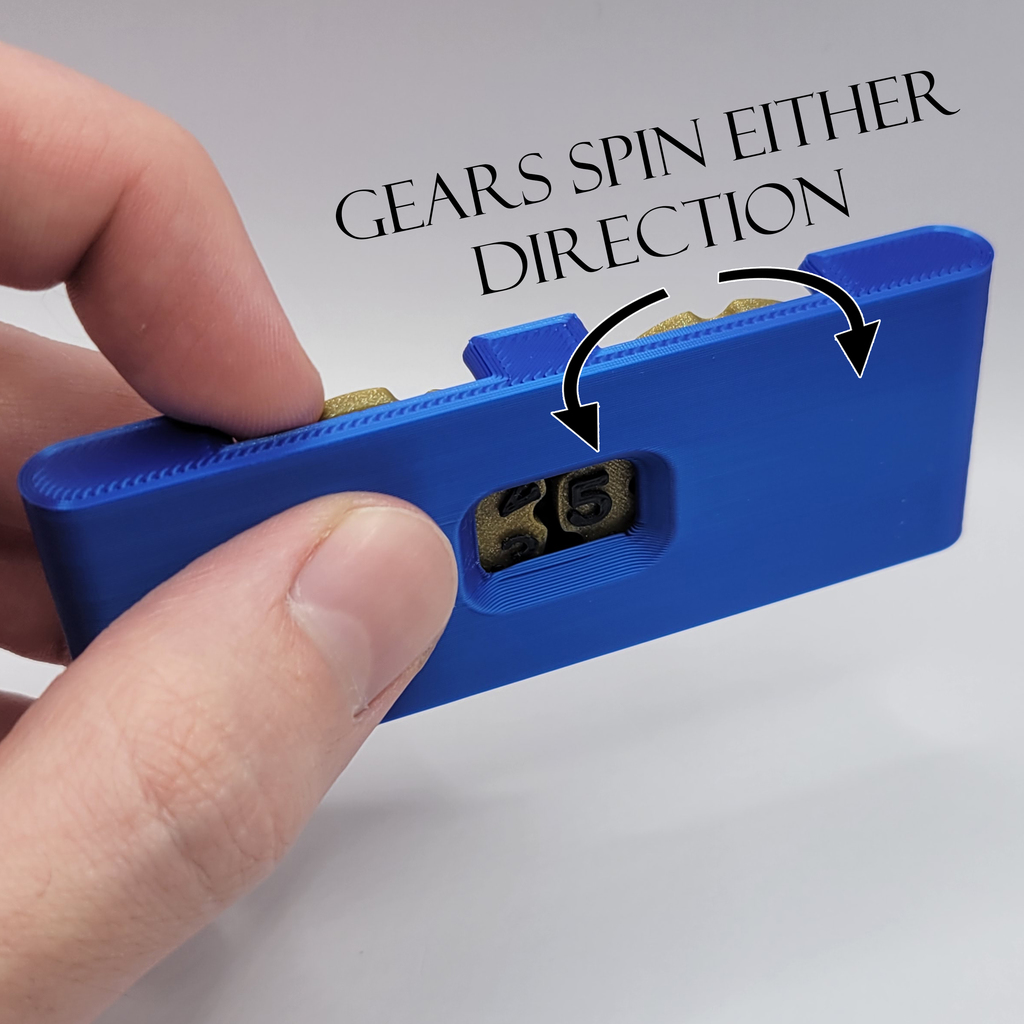 Compact 0-99 Life Counter by Spellbound Prints | Download free STL ...