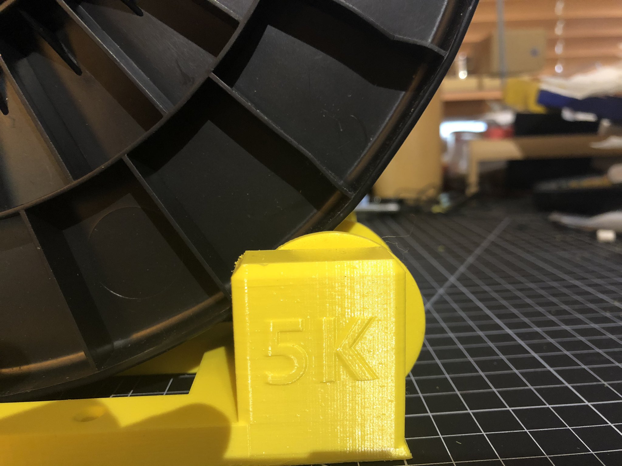 Polymaker 5kg Spool Holder by Polymaker | Download free STL model | Printables.com
