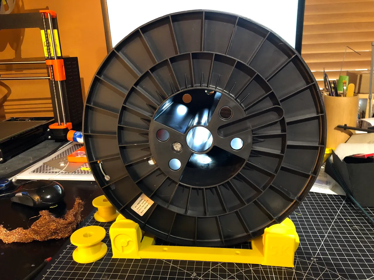 Polymaker 5kg Spool Holder by Polymaker | Download free STL model ...