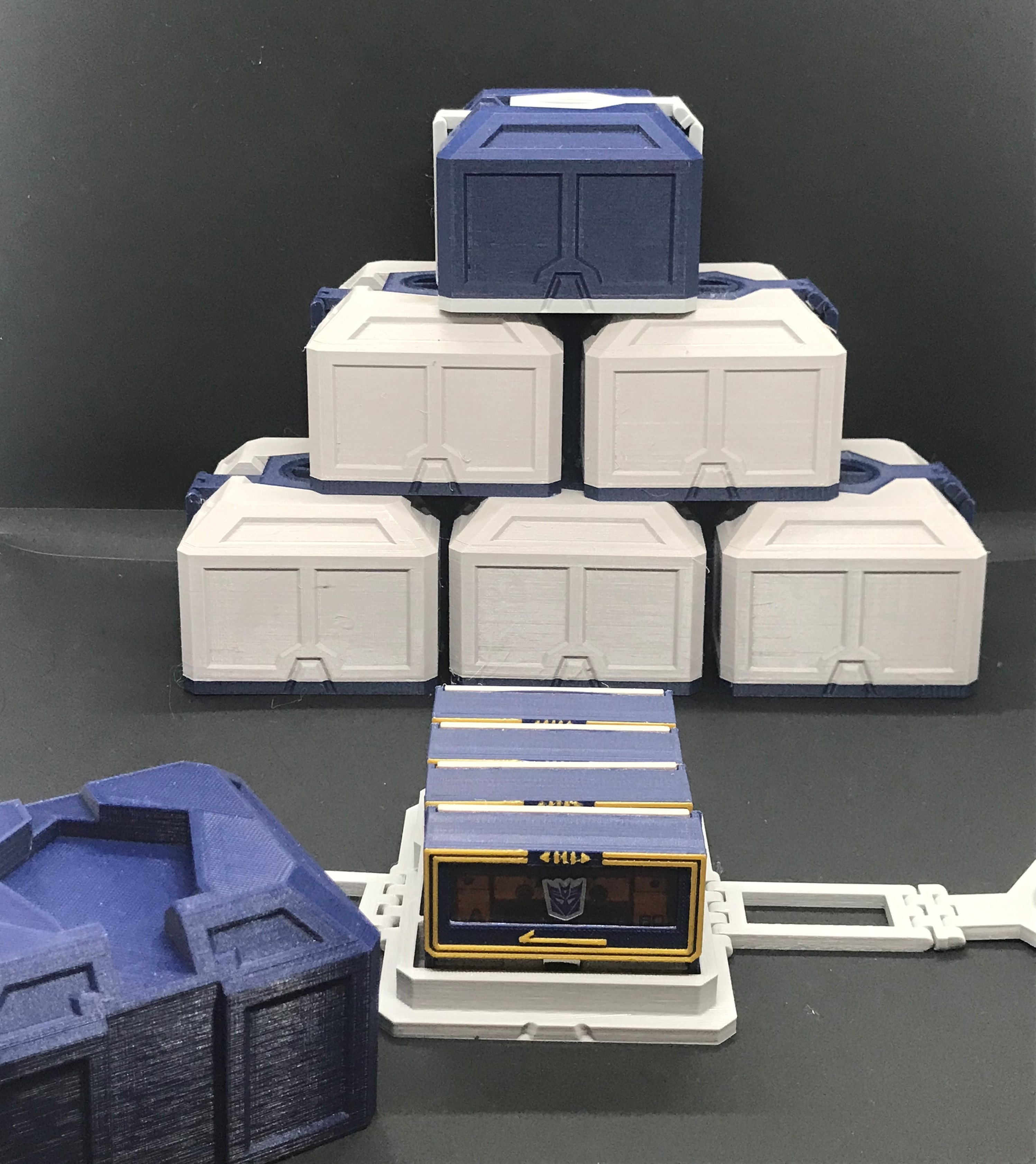 Transformers Micro-Cassette Collection Organizer by actualSIZE ...