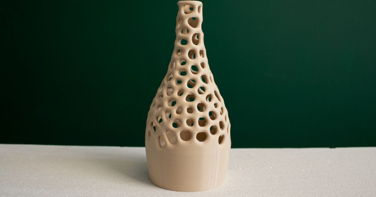 Voronoi Decoration Vase | Slimprint by Slimprint | Download free STL ... Voronoi Decoration Vase | Slimprint by Slimprint | Download free STL ...
