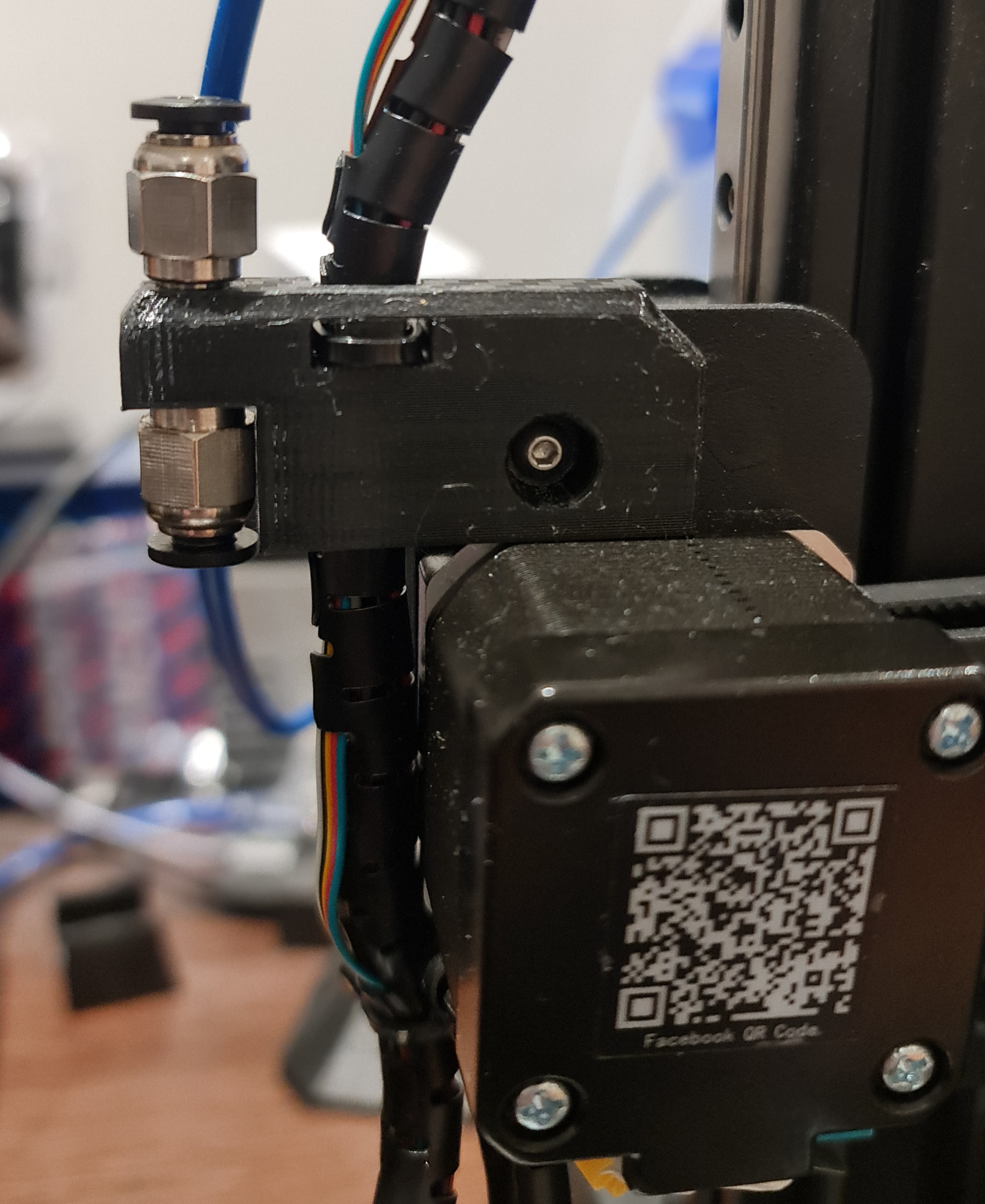 KP3S Reverse Bowden tube bracket by Pluck3r | Download free STL model ...