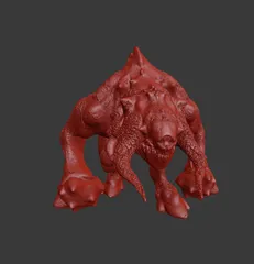 Doom 3 - Pinky by kaucukovnik.vi | Download free STL model | Printables.com