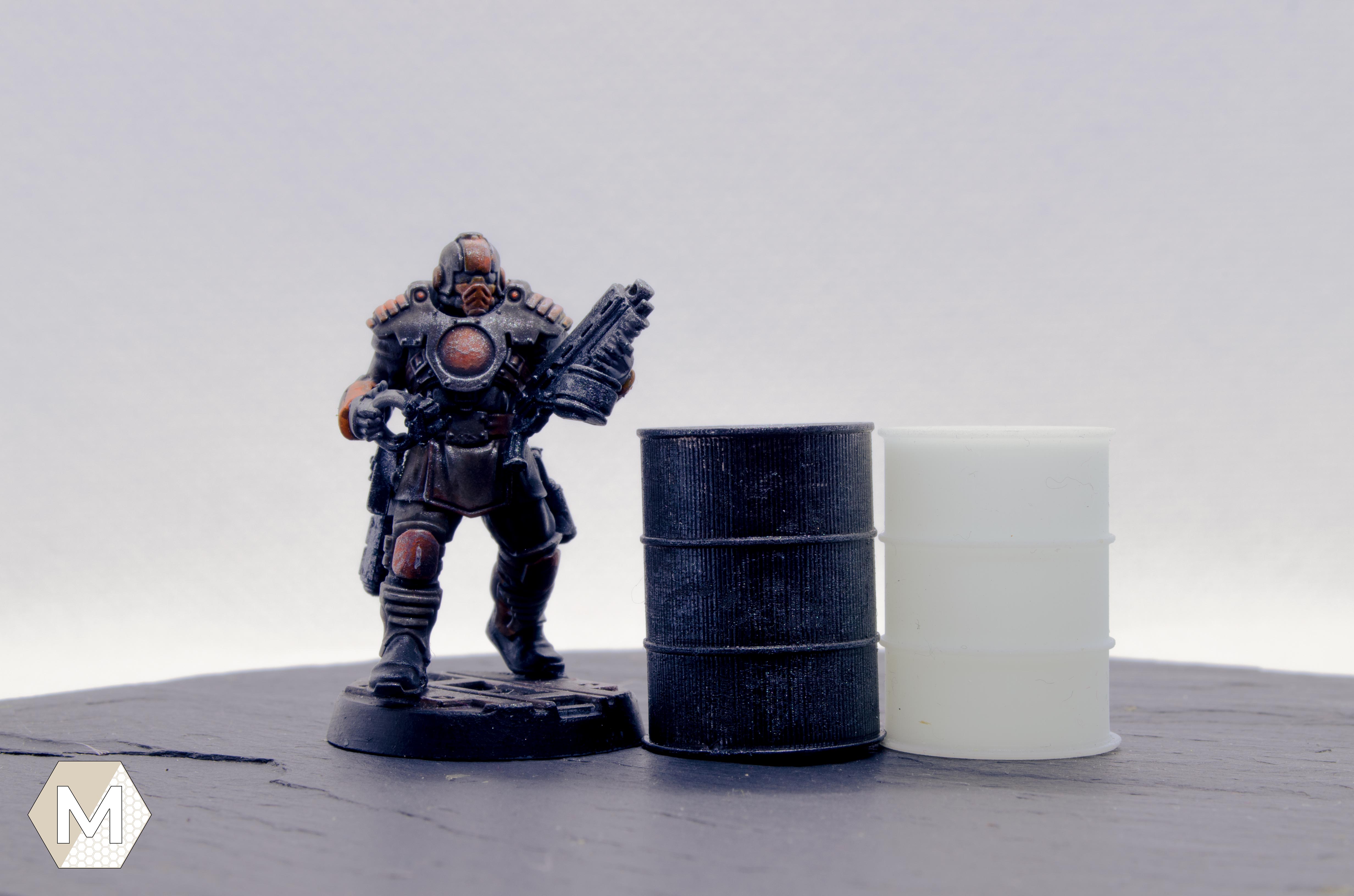 28MM Barrels for tabletop scatter terrain by E.Steel | Download free ...