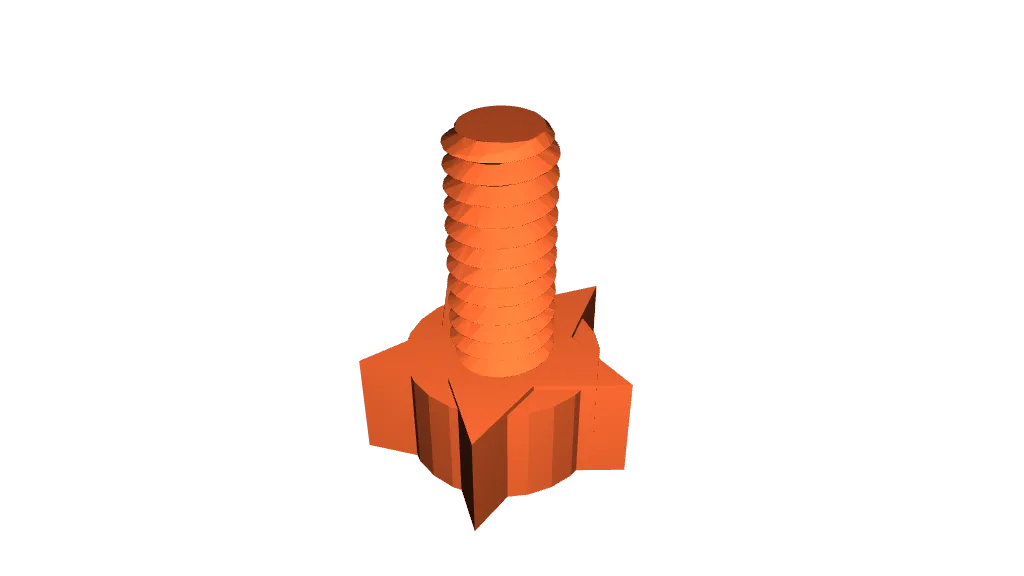 Camera screw smaller base by Mathijs Strik | Download free STL model ...