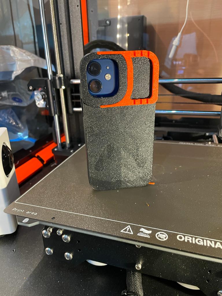 iphone12mini with kickstand by 3Ddude | Download free STL model ...