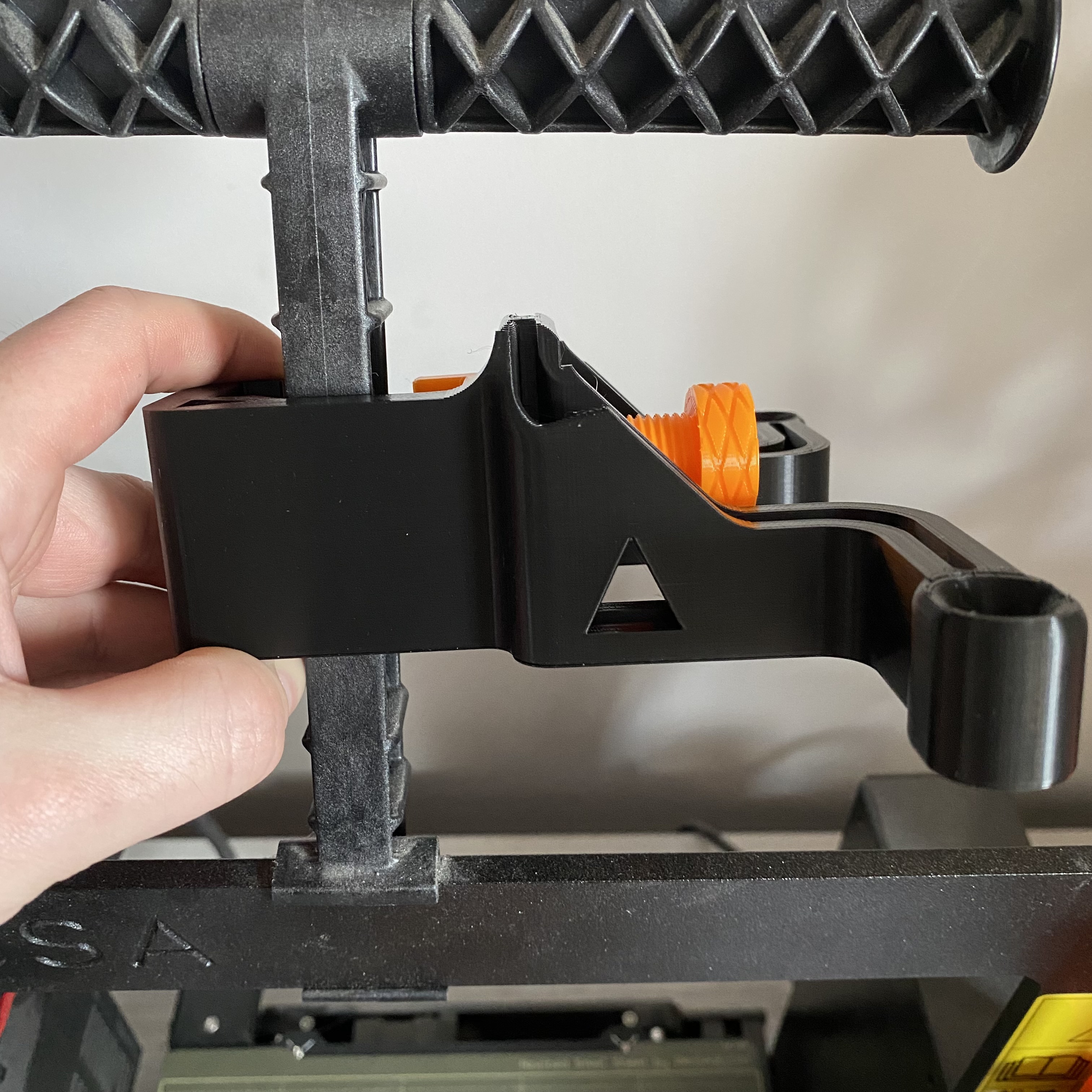 Clamp on Prusa mk3 Filament Guide by SYNCPRINTING | Download free STL ...