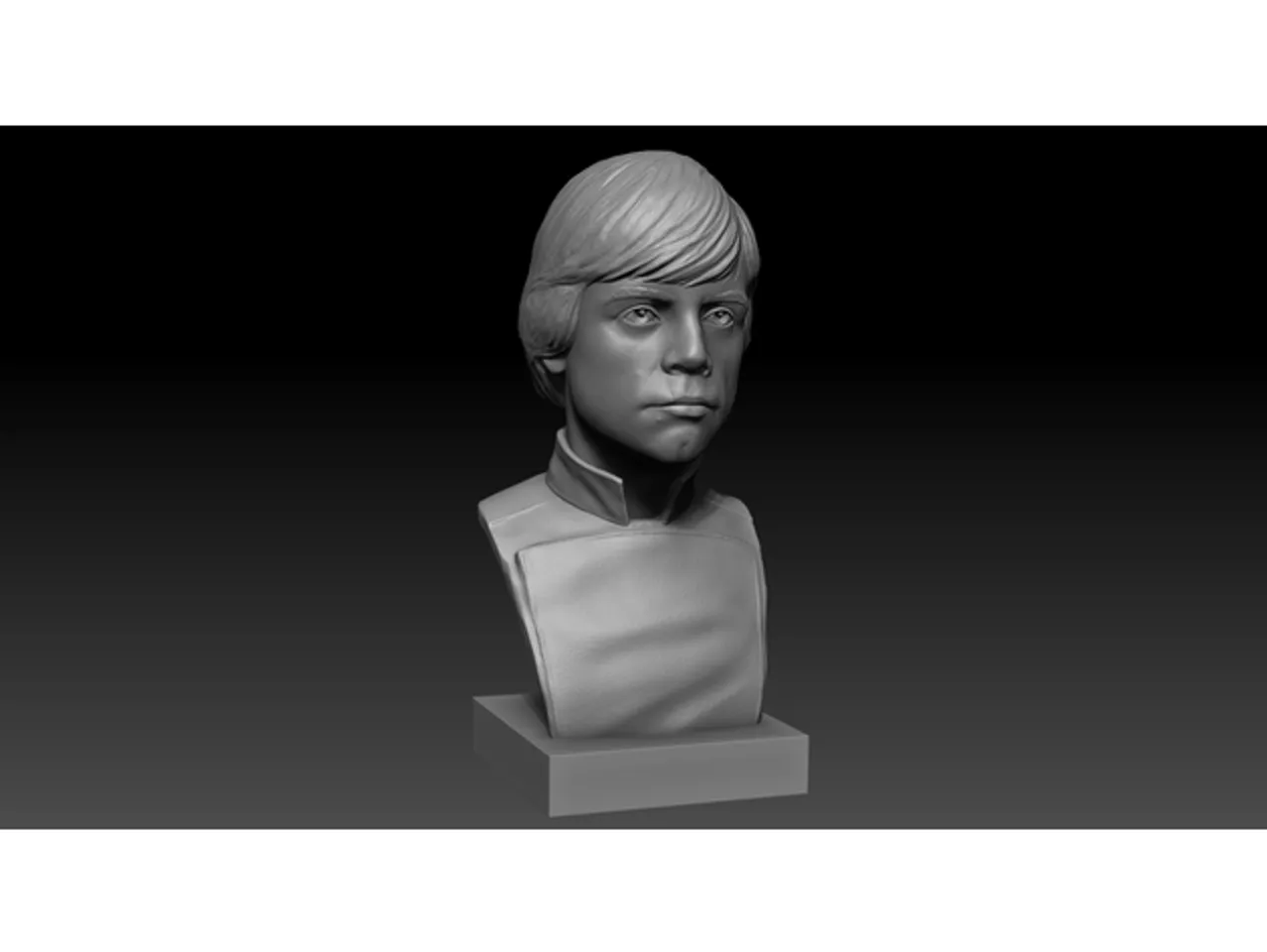 Luke Skywalker v2 by Alejandro Argandona | Download free STL model ...