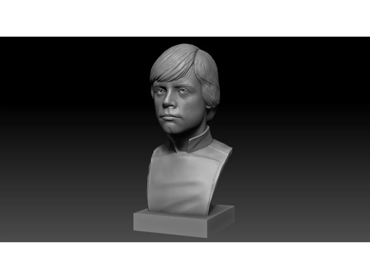 Luke Skywalker v2 by Alejandro Argandona | Download free STL model ...