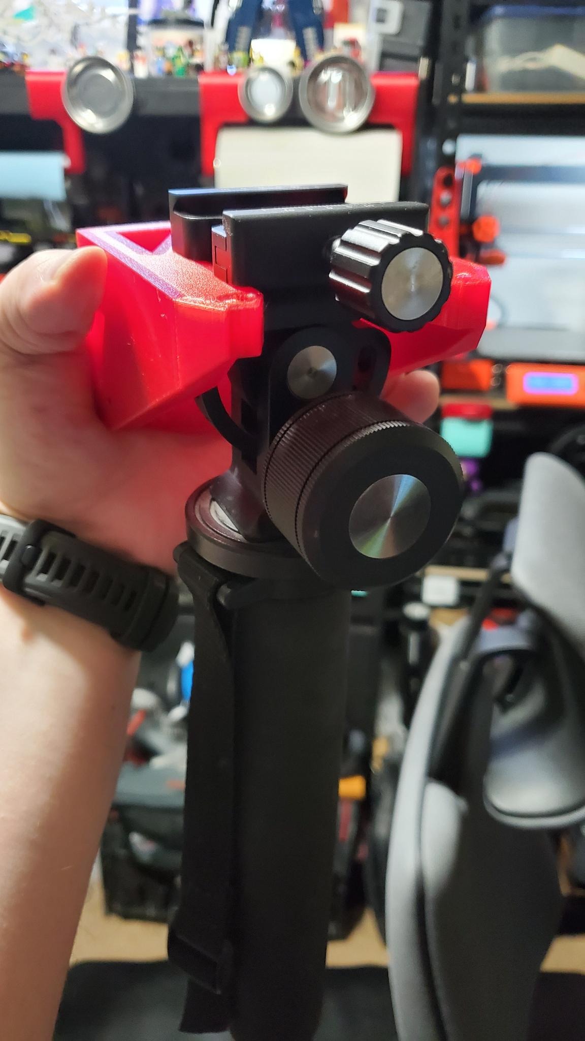 Tripod Wall bracket by Divideby0 | Download free STL model | Printables.com