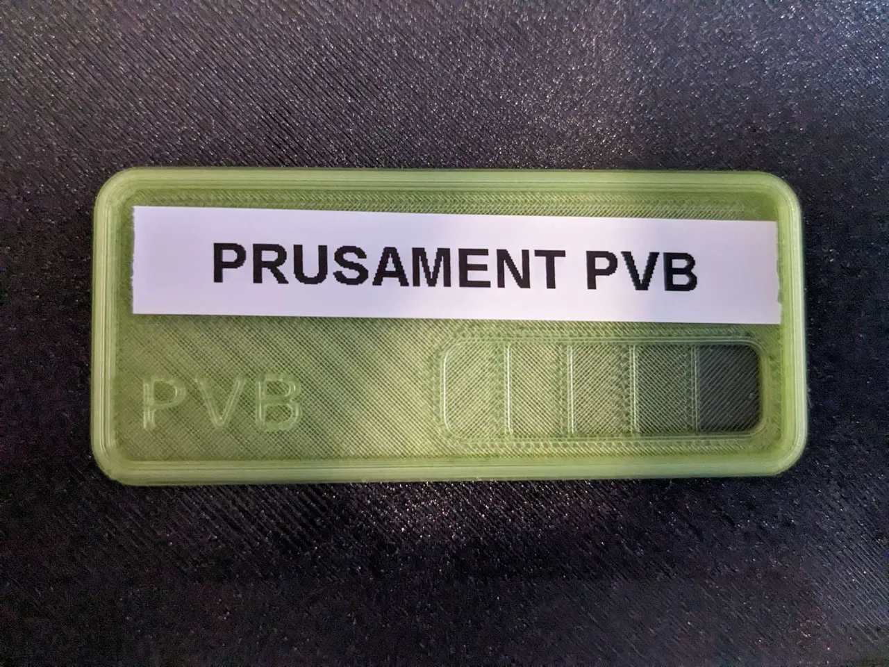 PVB Filament sample by RichieCahill | Download free STL model | Printables.com