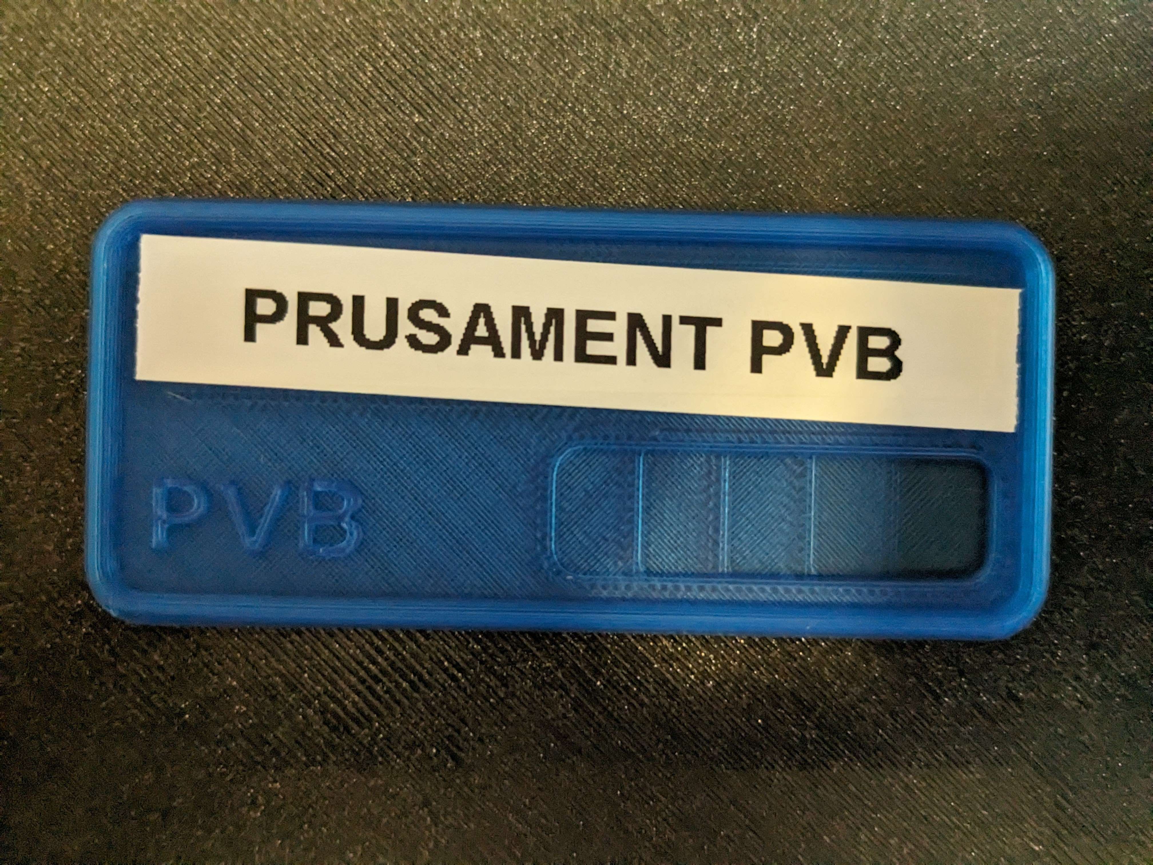 PVB Filament sample by TheMadMaker2 | Download free STL model | Printables.com