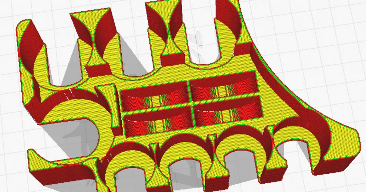 Kabuto Sumo insert (one half) remix by Cory | Download free STL model ...