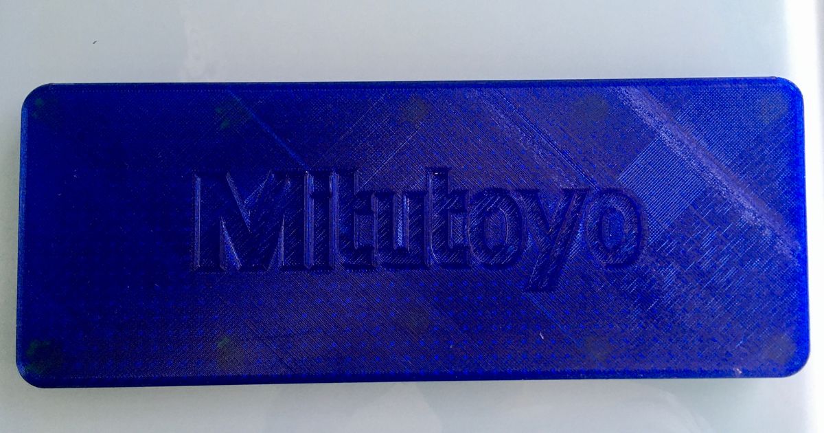 Mitutoyo 522602 Magnetic Caliper Case by sumadomi | Download free STL ...
