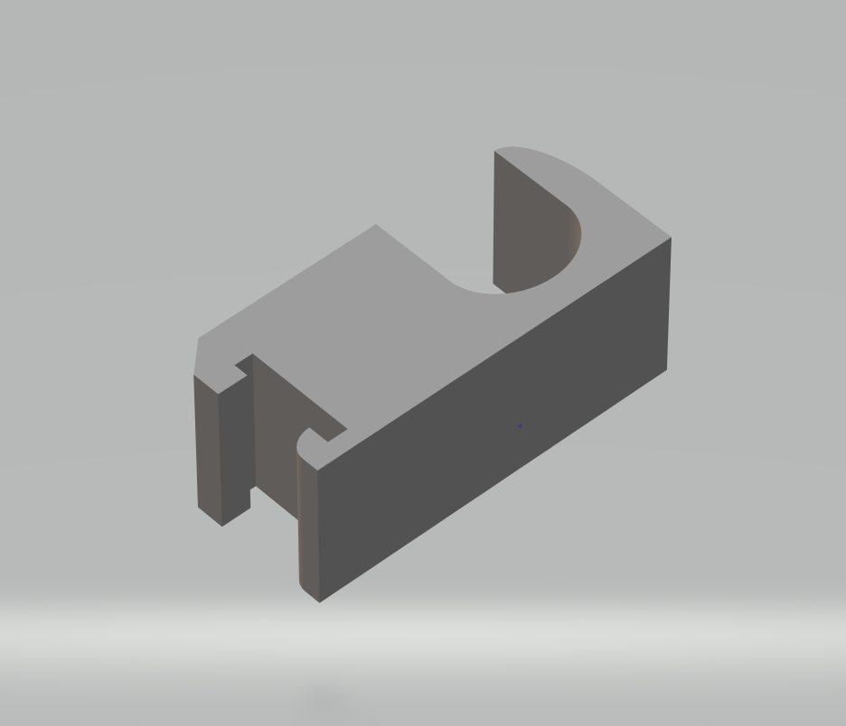 Snap on pole mount by The_Mad_Broccoli | Download free STL model ...
