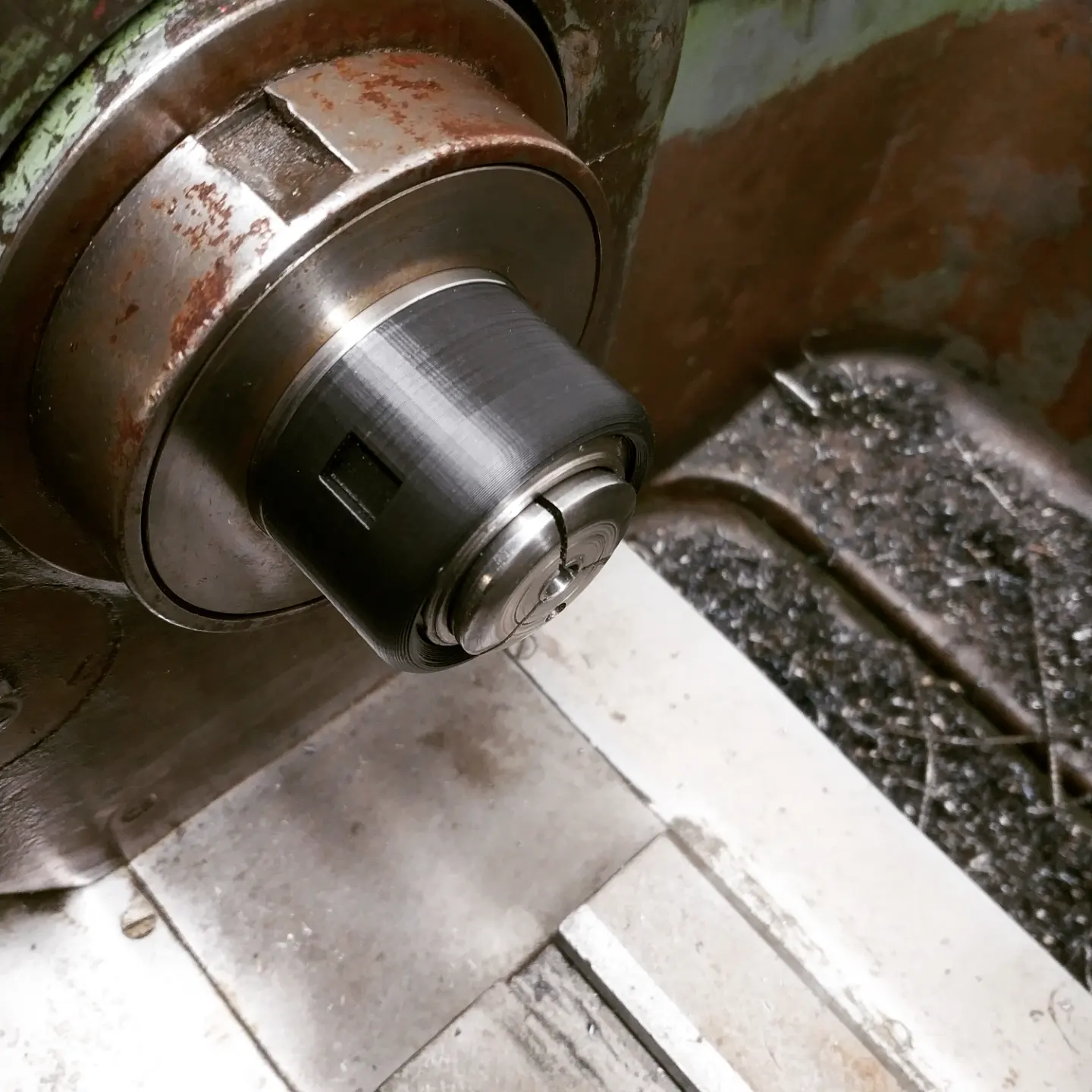Boley 5LZ Spindle nose cover by werk.6011 | Download free STL model ...