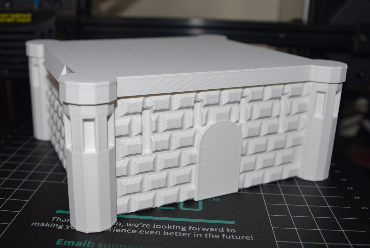 Castle Keep Storage Box (Vase Mode) by Salamander_UK | Download free ...